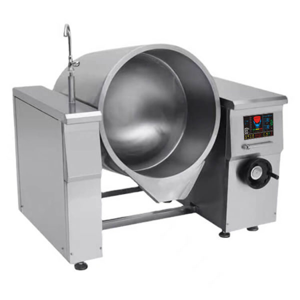 automatic tilting boiling pan commercial boiling pan