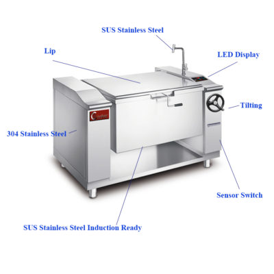 300 L Commercial Bratt Pan | 5 Year Warranty